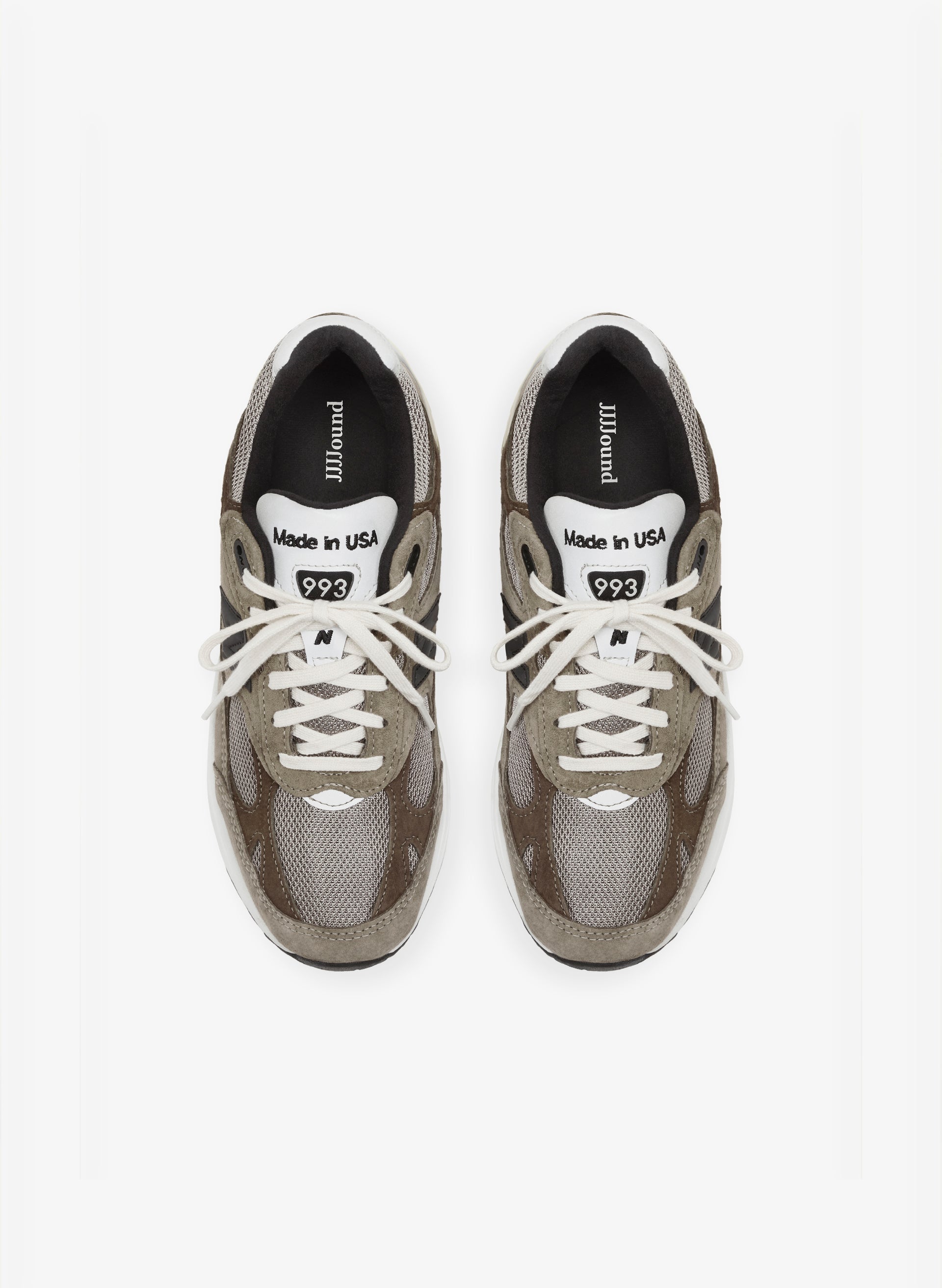 New Balance 993 - Mushroom / White – JJJJound