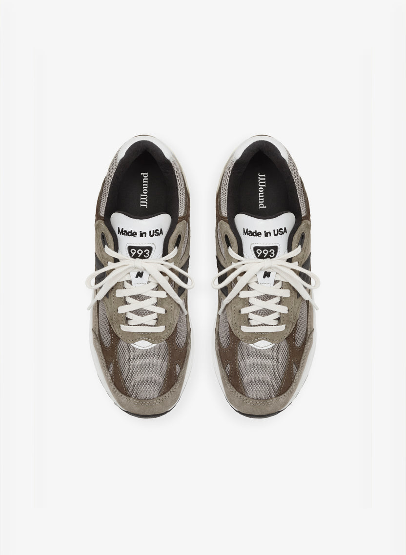 New Balance 993 - Mushroom / White – JJJJound
