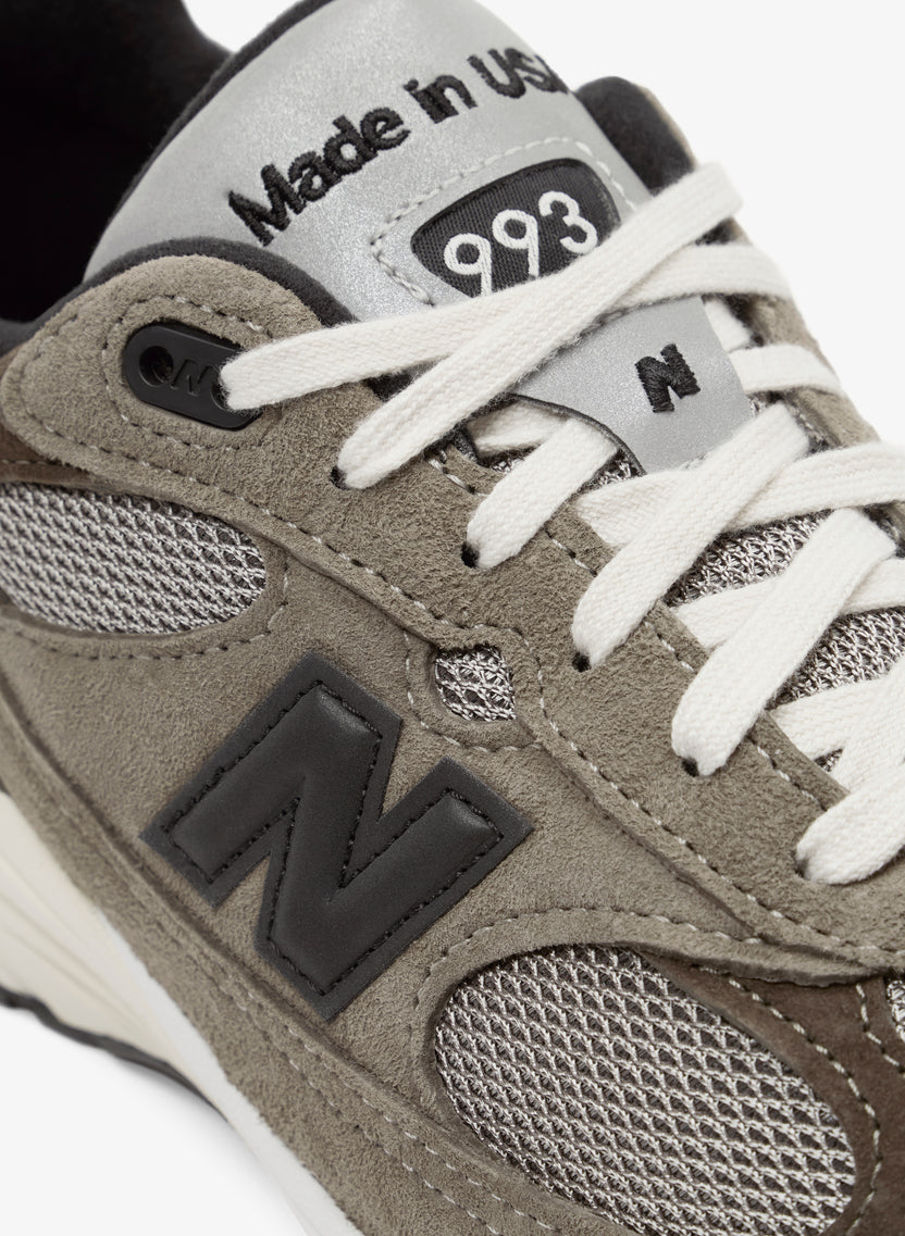 New Balance 993 - Mushroom / White – JJJJound