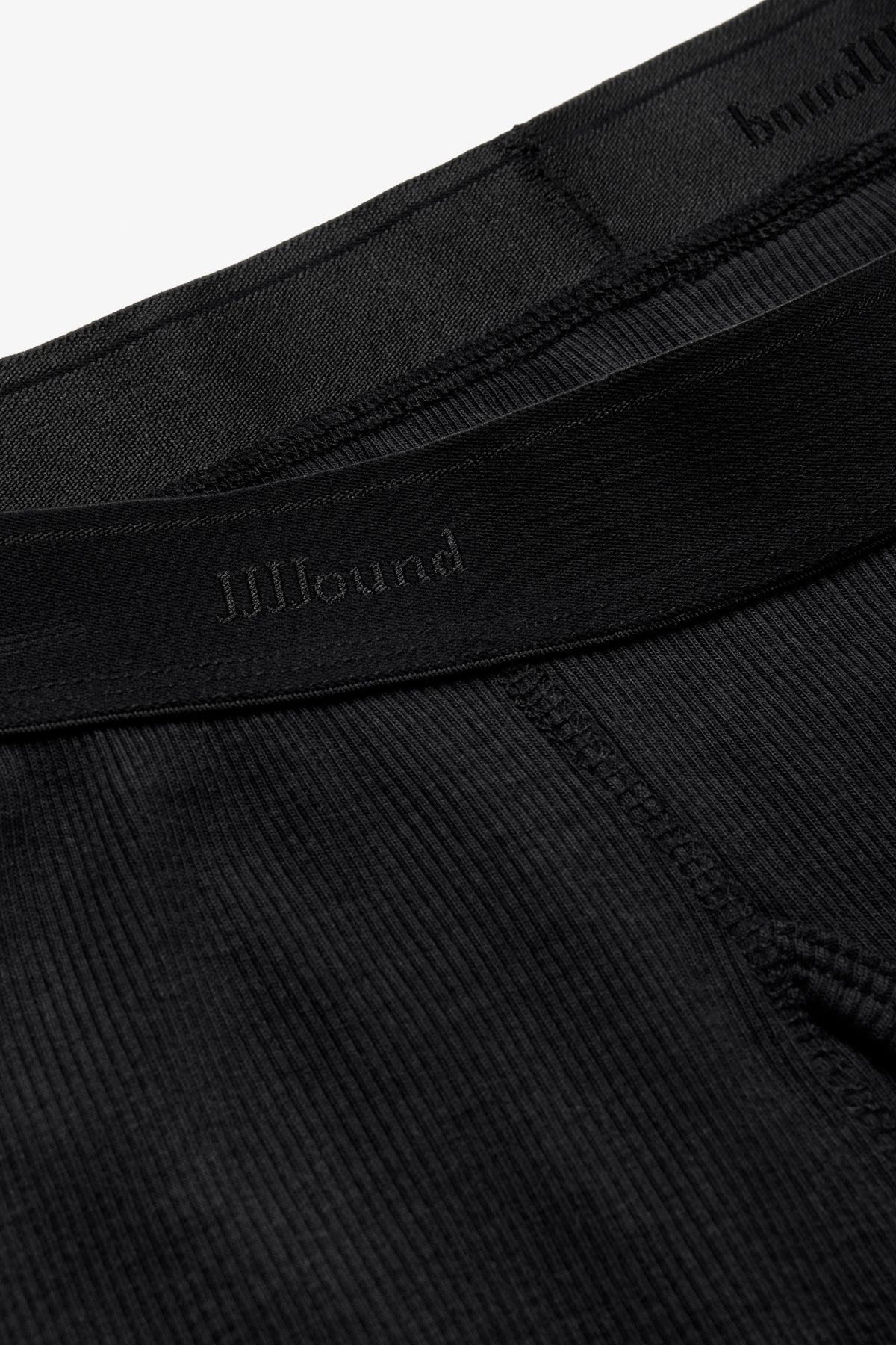 Ribbed Boxer Brief - Black/Black – JJJJound