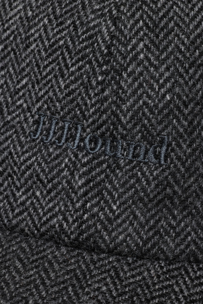 Logo Weekend Wool Cap - Charcoal Herringbone – JJJJound